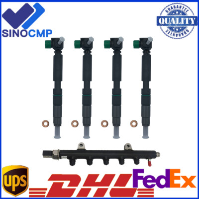 Fuel System Kit - Fuel Injectors / Common Rail For Bobcat Doosan D34 ...