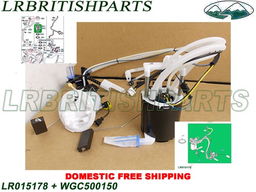 LAND ROVER FUEL PUMP & FILTER RANGE ROVER 06-09 4.4L LR015178 WGC500150 ...
