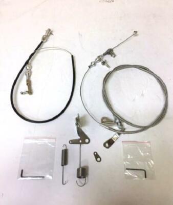 Ford C4 C-4 Kickdown + 36" BLACK Throttle Cable Carb Return Spring ...