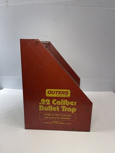 Outers 22 Cal Bullet Trap Shooting Target | eBay