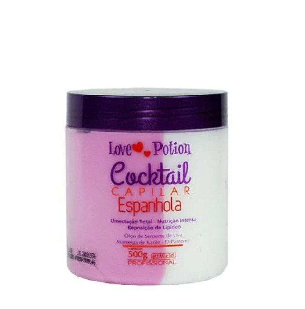 Spanish Capillary Cocktail Hair Mask Grape Karite D-panthenol 500g ...
