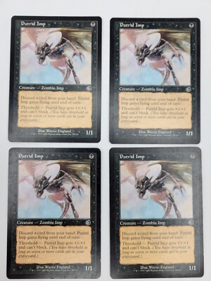 Putrid Imp x4 Torment MTG Playset Magic the Gathering LP | eBay
