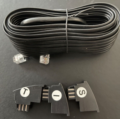 Schwaiger Telefonanschlussleitung Universal 10m TAL 6310 Neu | eBay.de