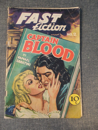 FAST FICTION No. 2 CAPTAIN BLOOD by Raphael Sabatini | eBay