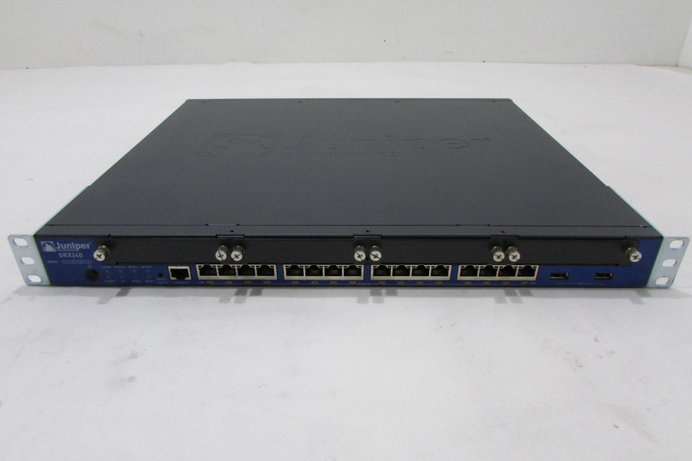 Juniper SRX240H-POE SRX services gateway 240 16x GE ports POE 1yr Wrnty ...