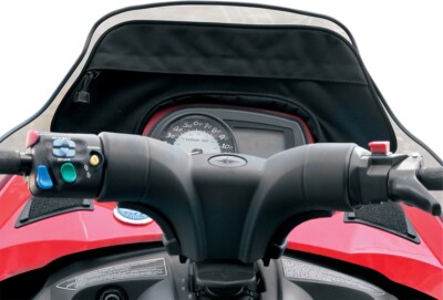 Parts Unlimited Snowmobile Windshield Bag Black #3508-0005 | eBay