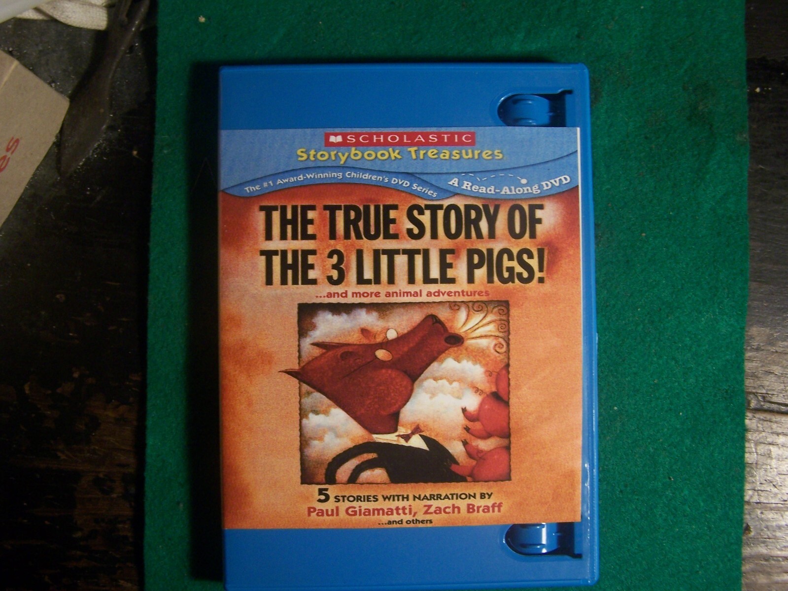 The True Story Of The 3 Little Pigs DVD NARRATED BY PAUL GIAMATTII ...