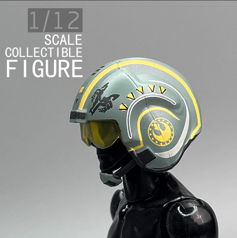 P4-5 1/12 Male Soldier Helmet Model for 6'' Action Figure | eBay UK
