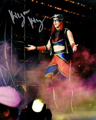 KiLynn King Signed 8x10 AEW Wrestling Photo Wrestler WWE Wrestler Dark ...