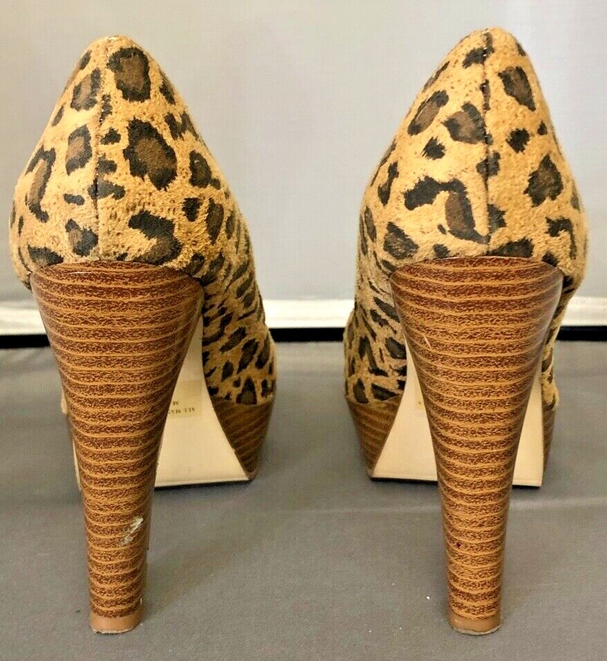 Delicious Leopard Print Women's Pump High Heel Shoes Sz 5.5 Cheetah ...