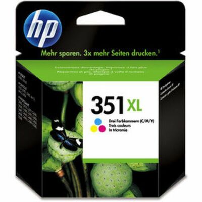 Original HP 351XL color Photosmart C4225 C4280 C4300 C4340 OVP DATUM 06 ...