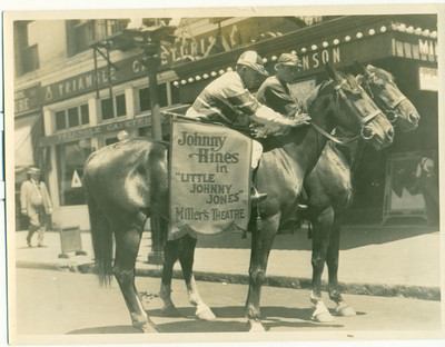 JOHNNY HINES Little Johnny Jones Orig 1923 Promotional Photo on ...