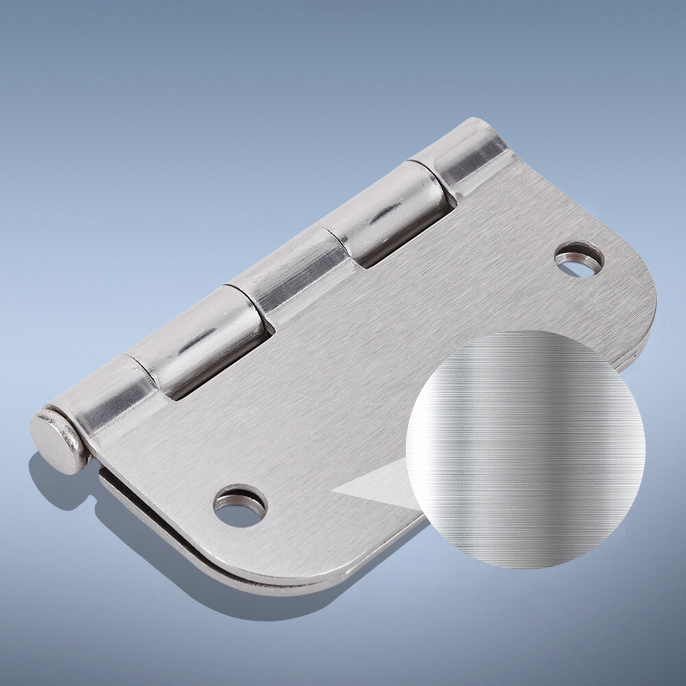 3pcs Interior Round Door Hinges Durable Iron 3.5 X 3.5 Inch 5/8inch ...
