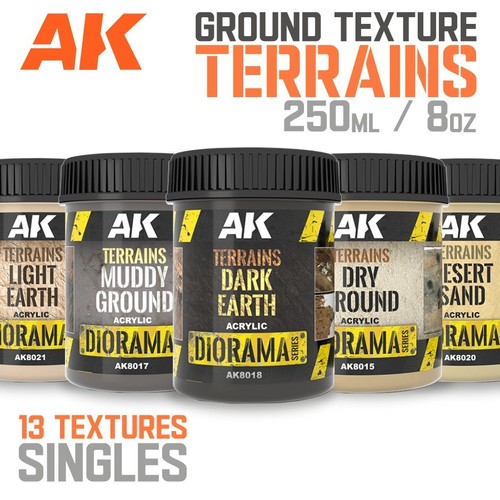 AK Interactive: GROUND TEXTURE - Terrains Effects FX Paste Terrain ...