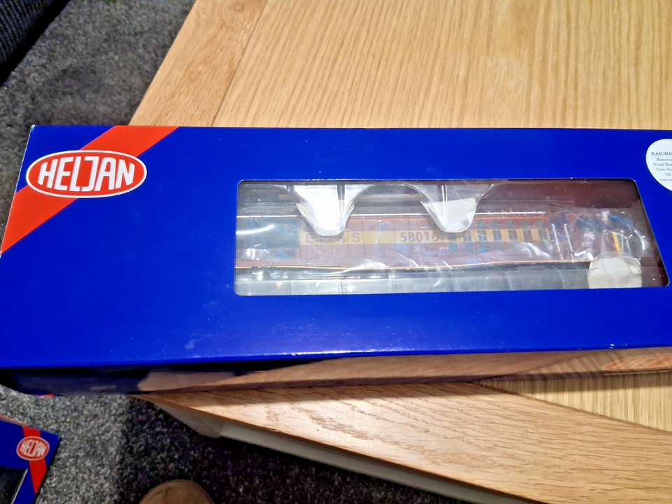 HELJAN 00 GAUGE 5827 CLASS 58 016 EWS LIVERY OLIVIAS TRAINS EDITION ...