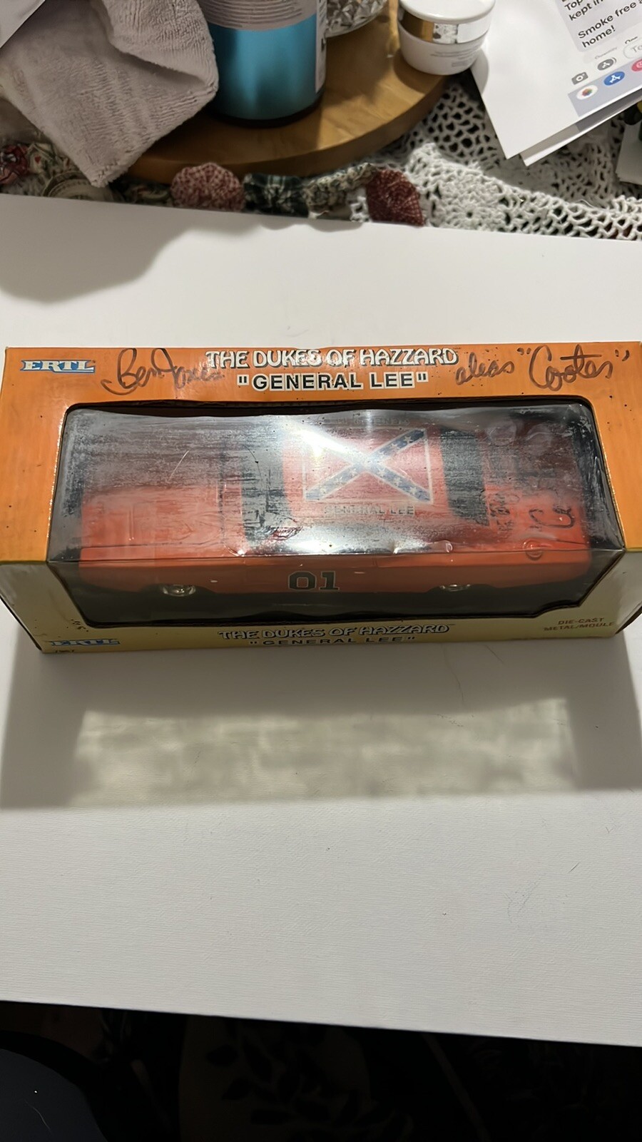 Duke of Hazzard General Lee Signed By Ben Jones-"Cooter" | eBay