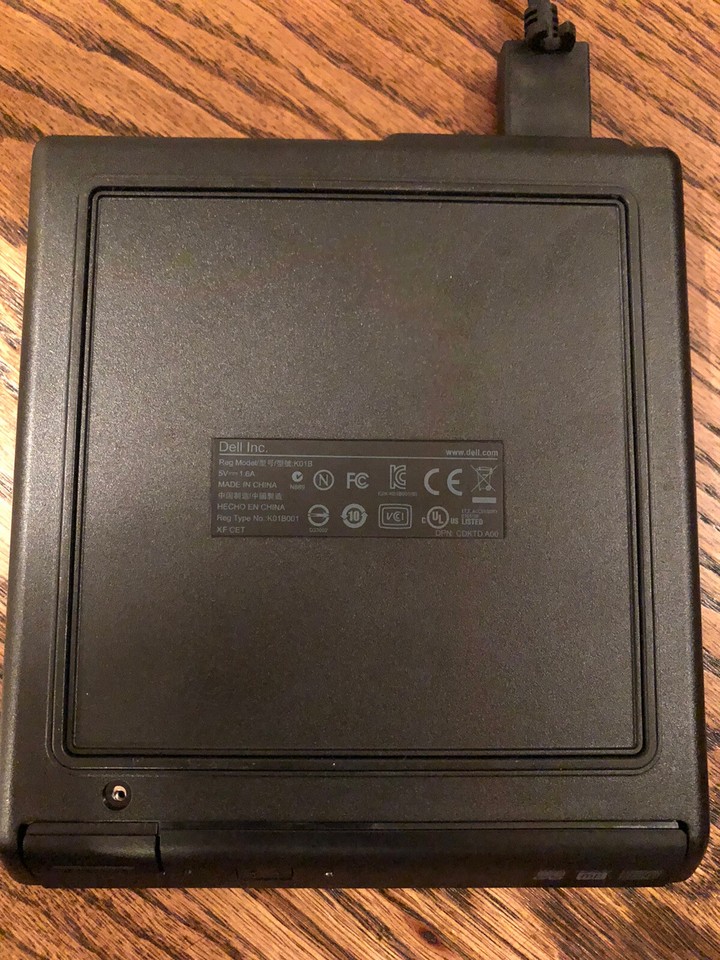 Dell Genuine K01B Laptop External USB DVDRW Drive K01B001 | eBay