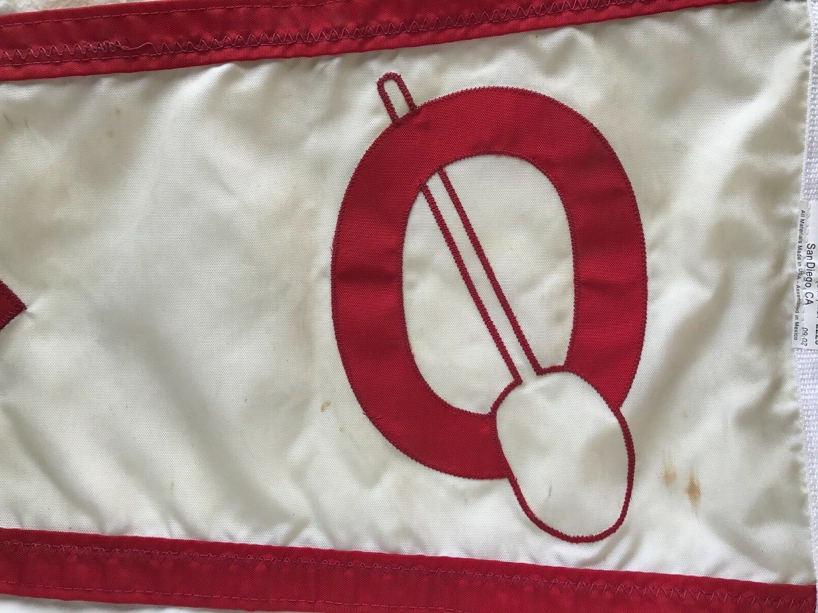 VERY RARE OUTRIGGER CANOE CLUB WAIKIKI FLAG USED AT CLUB! | eBay