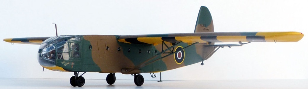 CG-13 Royal Air Force Waco CG13 Airplane Wood Model Replica Large Free ...
