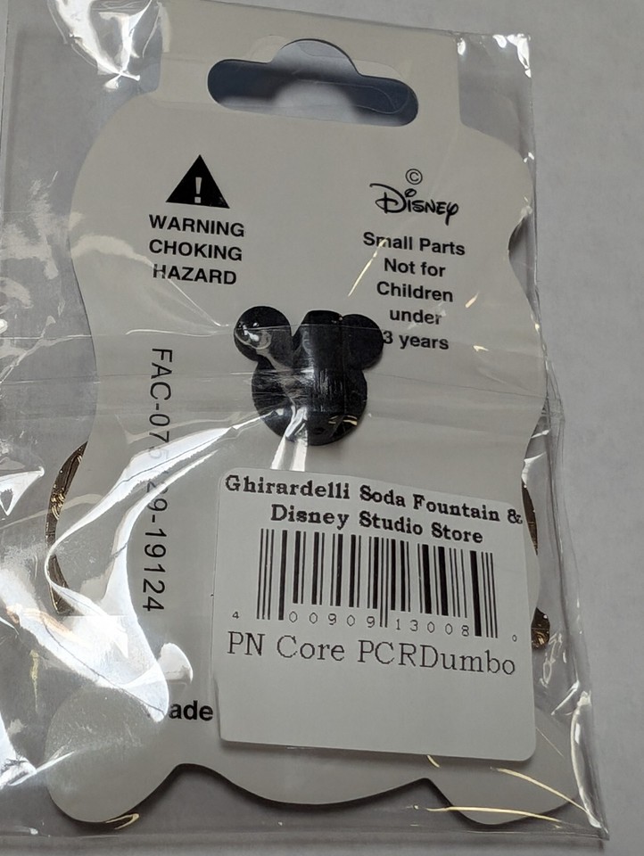 Disney Studio Store Hollywood Dumbo PopCorn Bucket Pin DSSH Exclusive ...