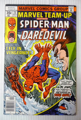 marvel team up 73 spider man and daredevil marvel 1978 | eBay