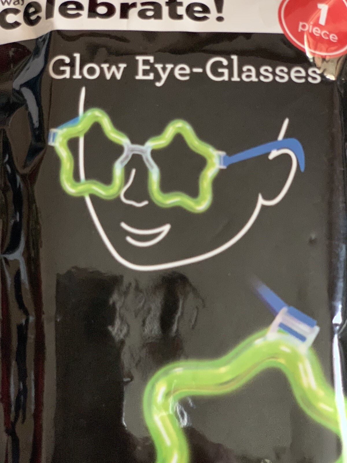 glow eye-glasses 2 light stick | eBay