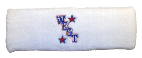 NBA West All Star LA 04 White Headband Sweatband By Reebok | eBay