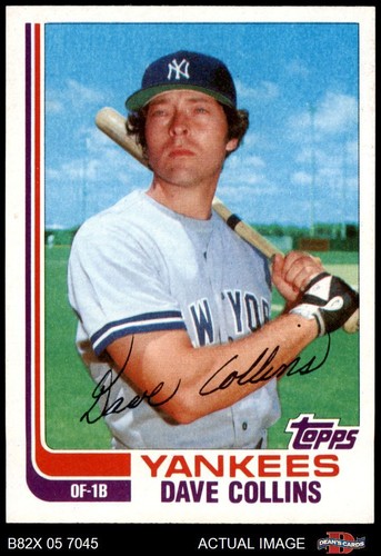 1982 Topps Traded #20 Dave Collins T Yankees 8 - NM/MT B82X 05 7045 | eBay