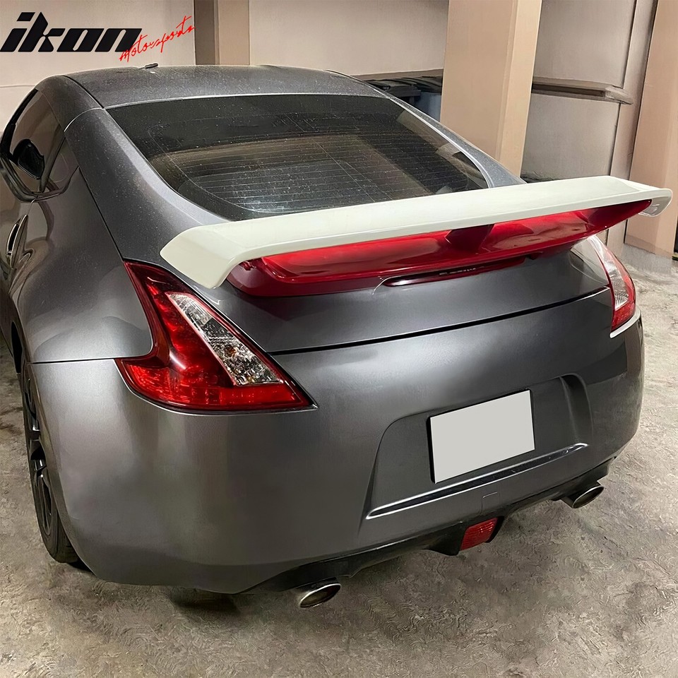 Fits 09-21 Nissan 370Z Coupe N Style Trunk Spoiler Painted #A54 Red & # ...