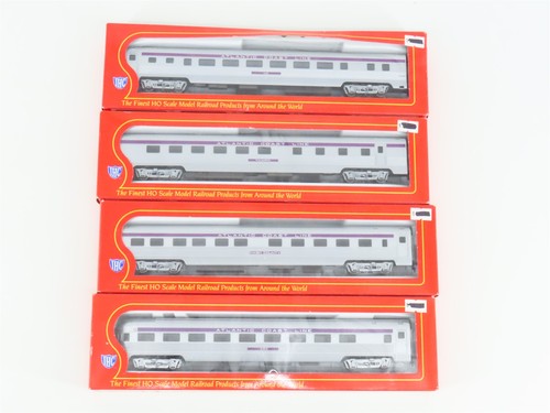 LOT of 4 HO Scale IHC ACL Atlantic Coast Line Coach/Obs/Roomette ...