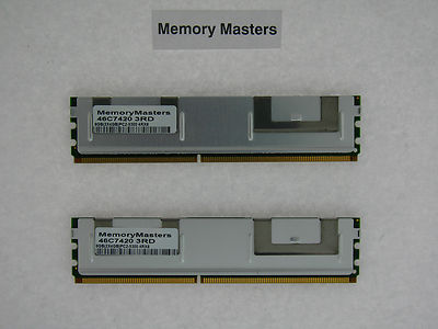 46C7420 8GB 2x4GB PC2-5300 FBDIMM Memory IBM x3400/3500 | eBay