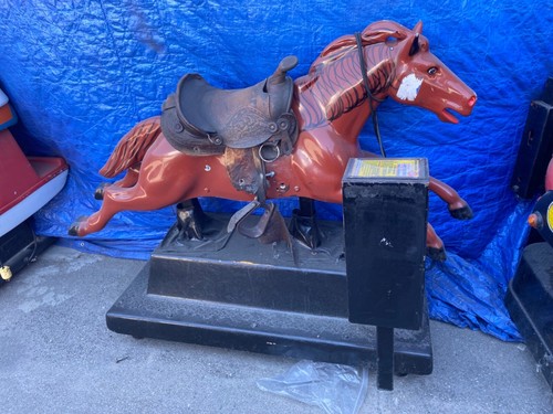 Kiddie Ride - Vintage Horse Ride | eBay