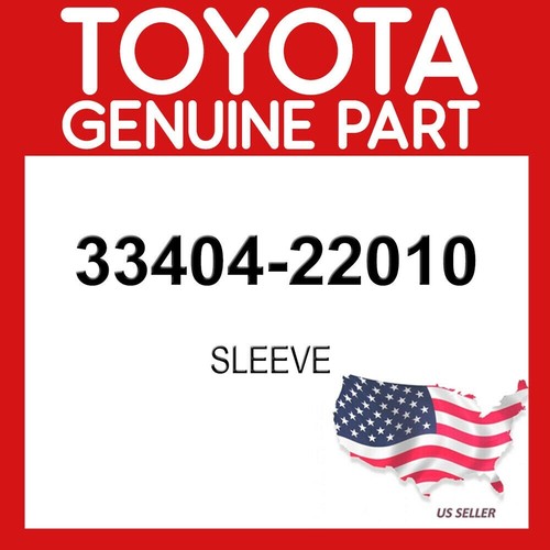 TOYOTA GENUINE 33404-22010 SLEEVE SUB-ASSY, SPEEDOMETER SHAFT (MTM ...