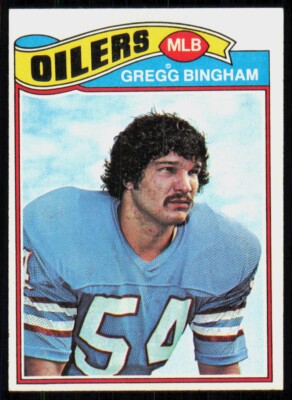 1977 Topps Gregg Bingham Oilers #366 | eBay