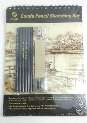 Conda Pencil Sketching Set New sealed in original packaging | eBay ...
