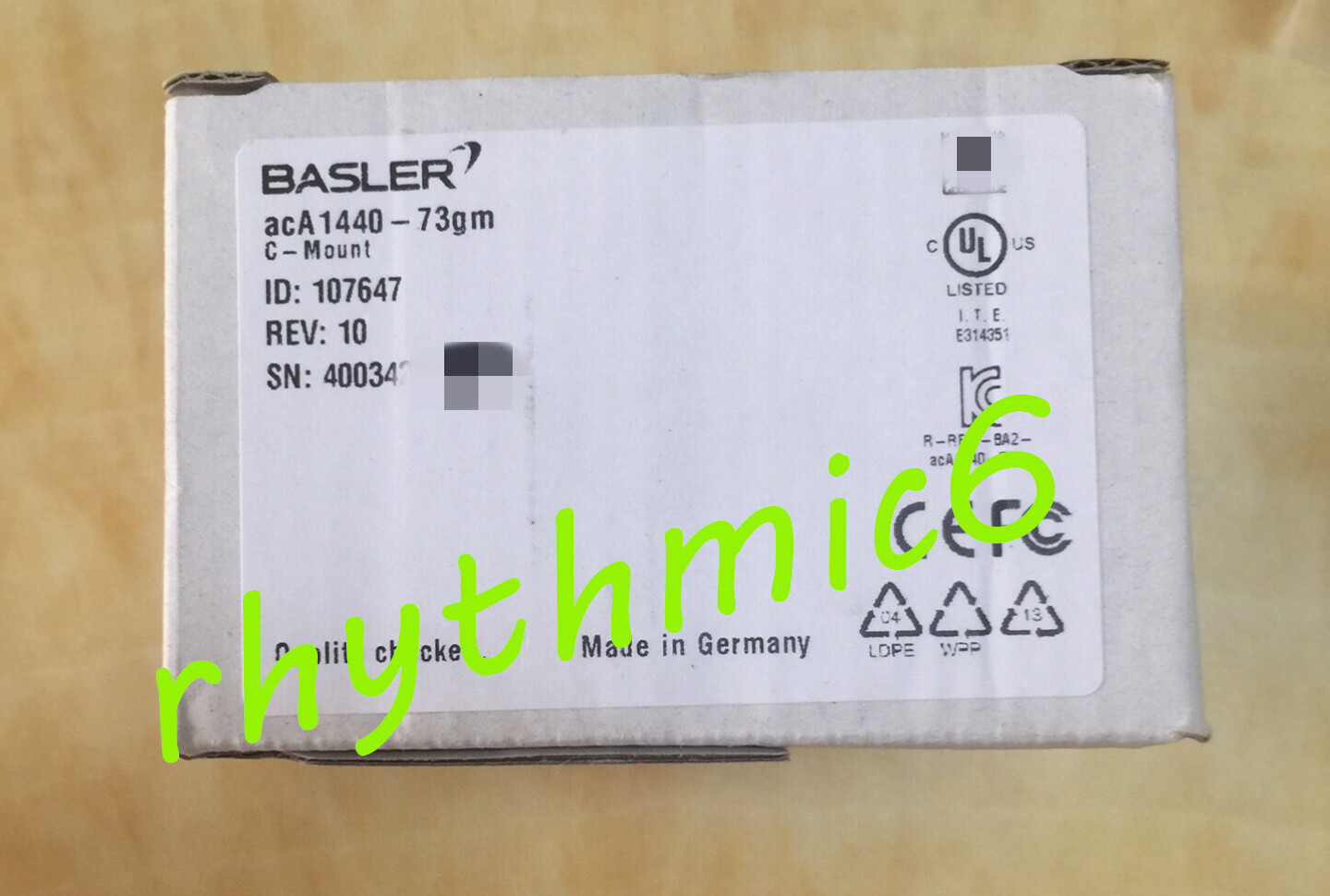 Brand new Basler acA1440-73gm industrial camera Fast FedEx or DHL | eBay