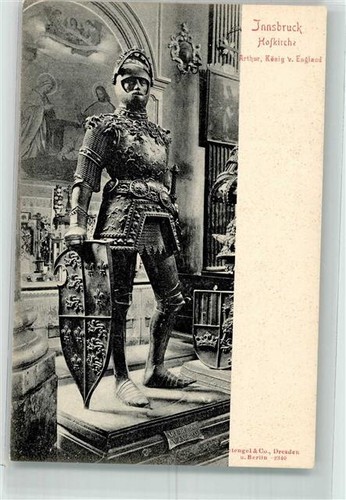 39742702 - Innsbruck Ruestung Arthur Koenig von England Hofkirche ...