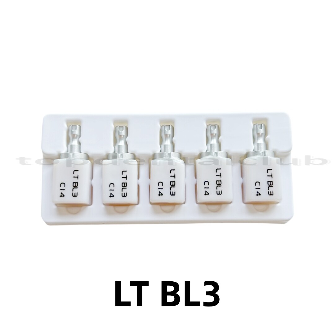 LT C14 Dental Glass Ceramic Lithium Dislicate Blocks Cerec Emax CAD CAM ...