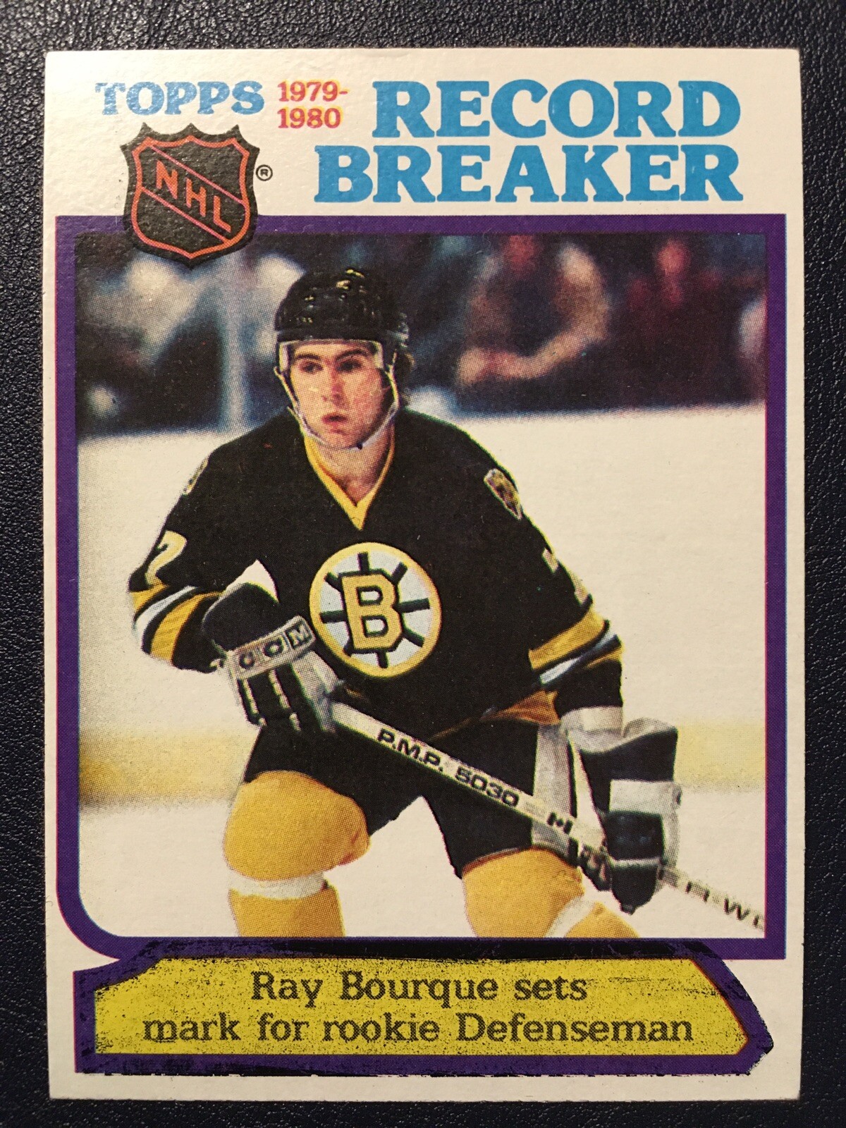 1980-81 Topps Hockey #2 Ray Bourque Record Breaker - Rookie Year HOF ...