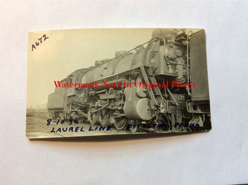 Antique Original Photograph Laurel Line Railroad Pittston Pennsylvania ...