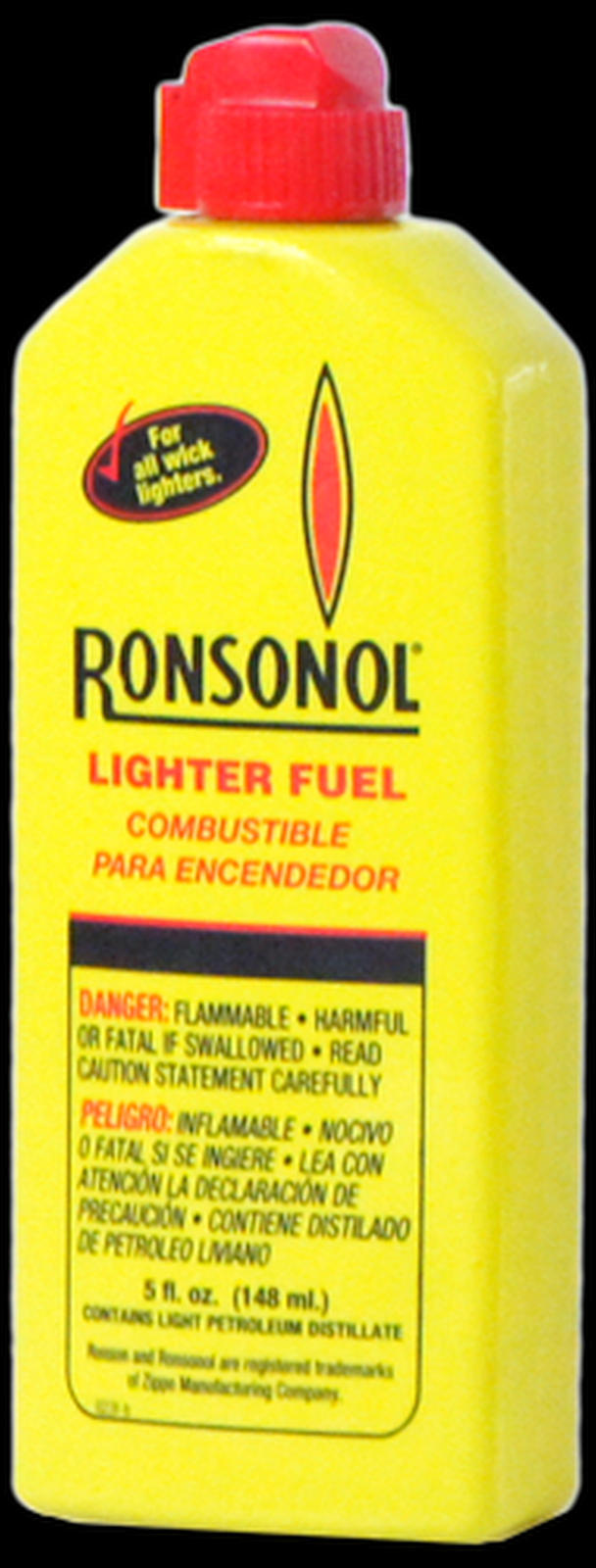 RONSONOL Lighter Fluid Fuel 5 oz + 6 RONSON FLINTS by zippo wick ...