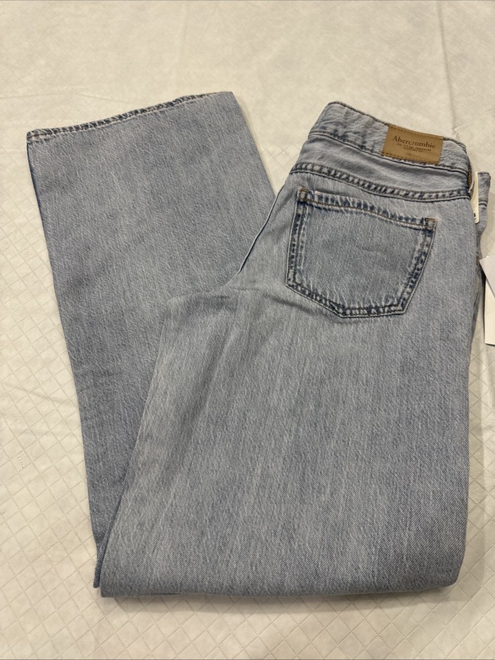 Abercrombie & Fitch Kids Denim Jeans Girls' Size 13/14 Low Rise, Baggy ...