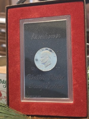 1971-S IKE PEG LEG VARIETY STUNNING . Ungraded. Beautiful Example In ...