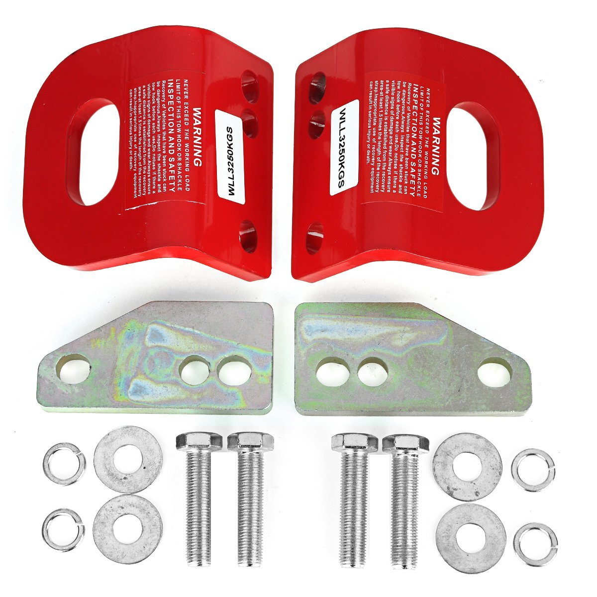 Recovery Tow Point Kit 3250 KG Hitch Heavy Duty For Nissan Navara D22 H ...