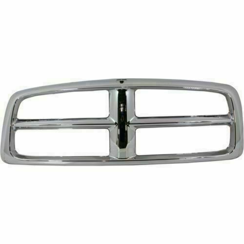Avant Grille Sans Insert Code Mfd Chrome Pour 2002 2005 Dodge RAM ...