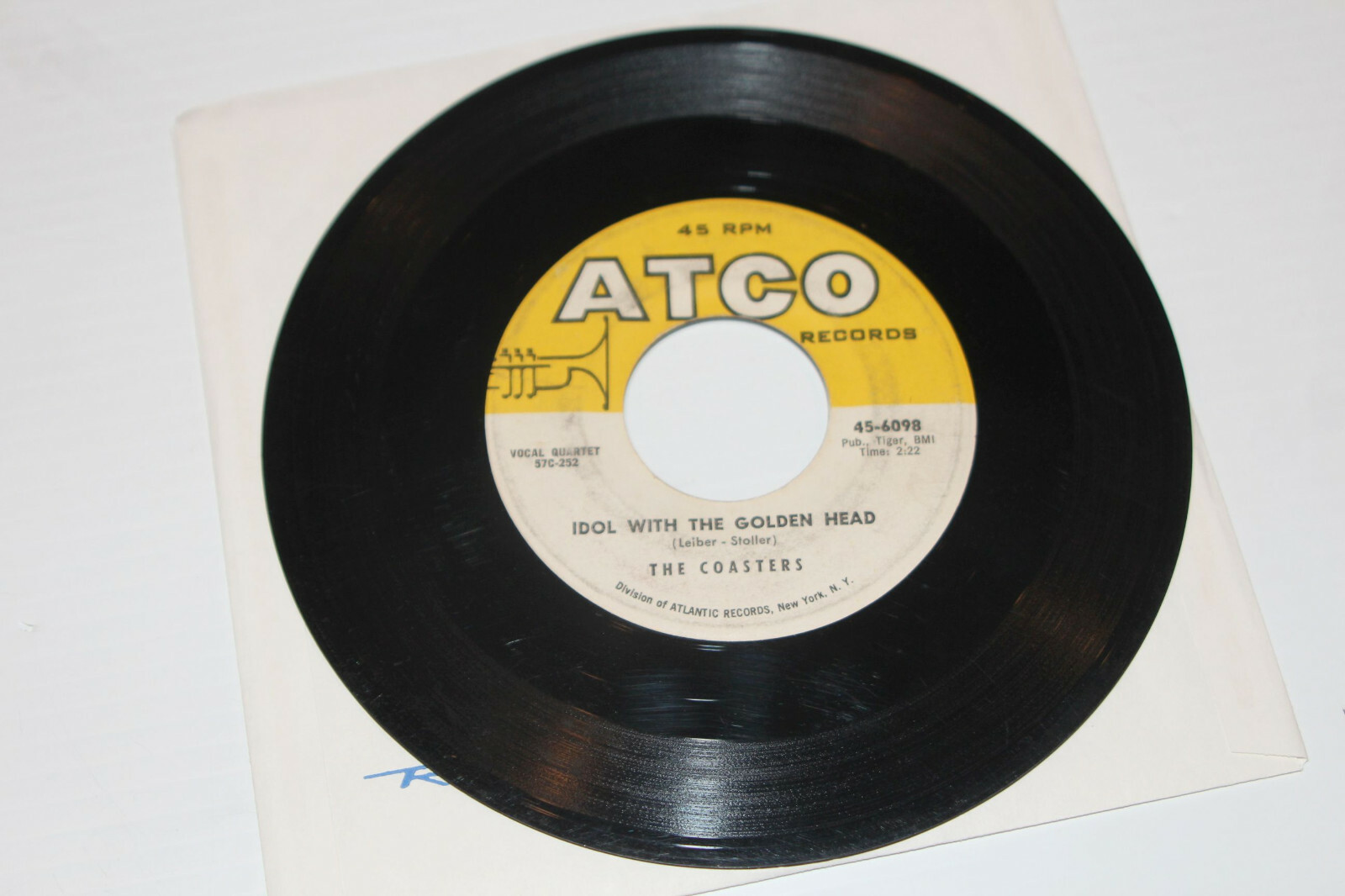 The Coasters - Idol With The Golden Head, My Baby Comes To Me -1957 ...