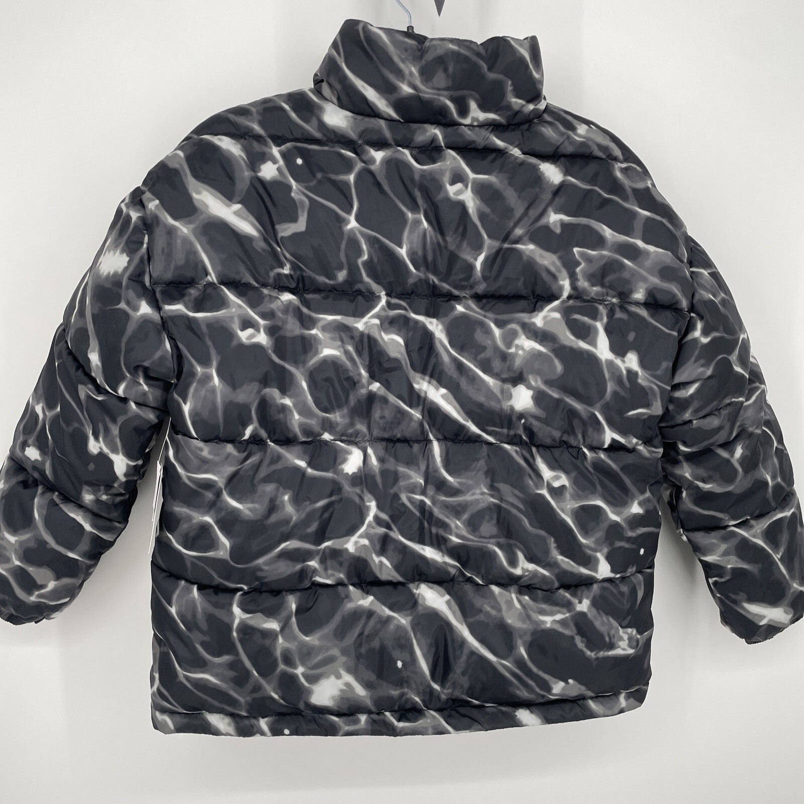 BP Nordstrom Unisex Black White S Pool Ripple Puffer Warm Oversized ...