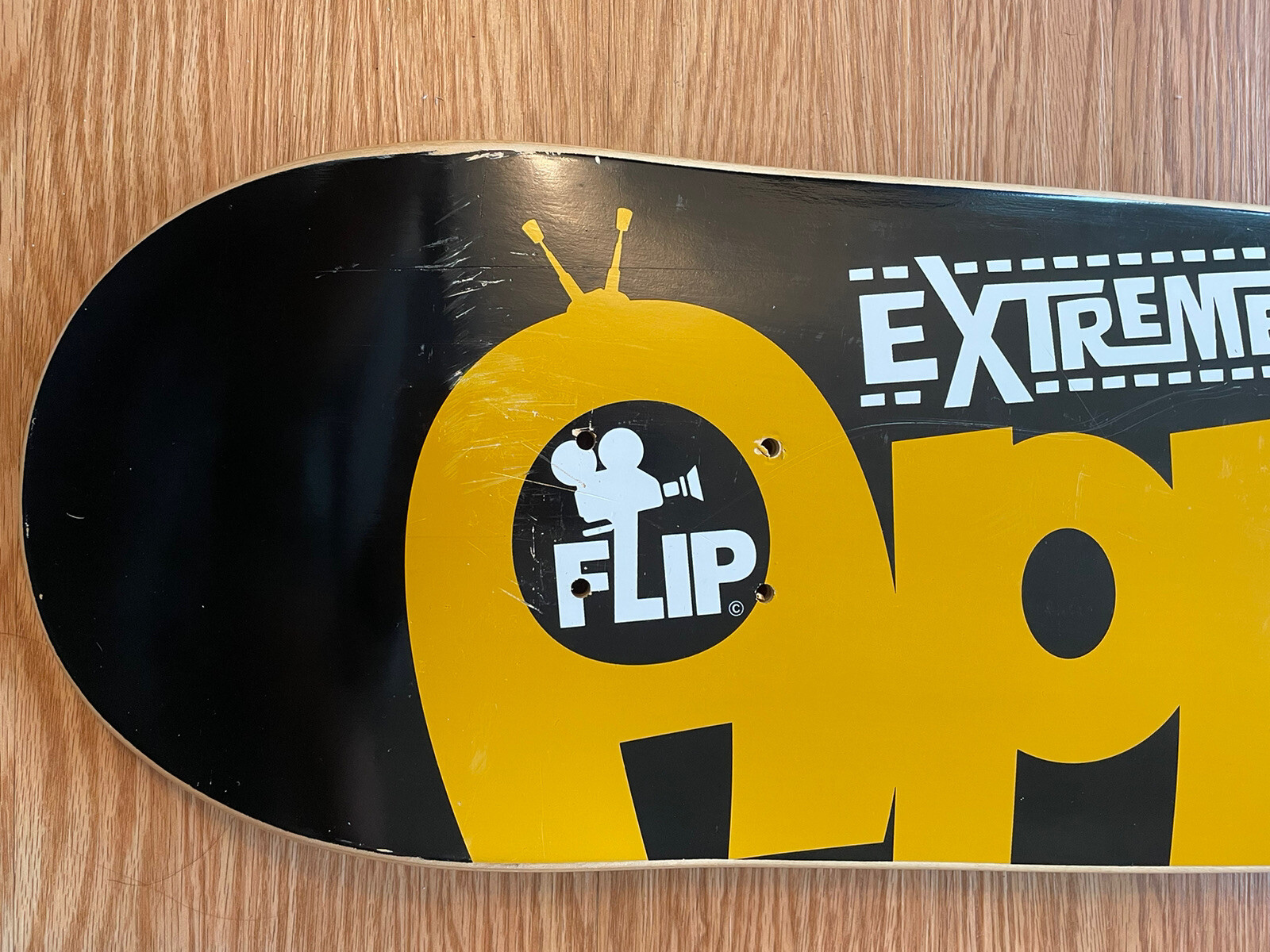 Rare Vintage FLIP Mark Appleyard Extremely Sorry Skateboard Deck PS ...