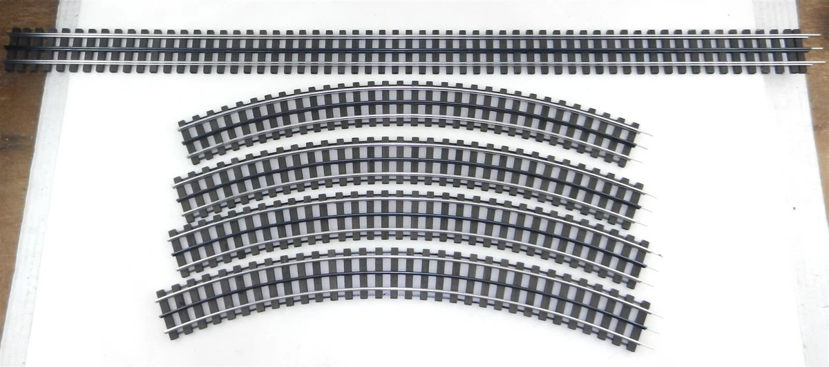 Gargraves O Gauge Assorted Rail Phantom Tinplate Curved, 48% OFF