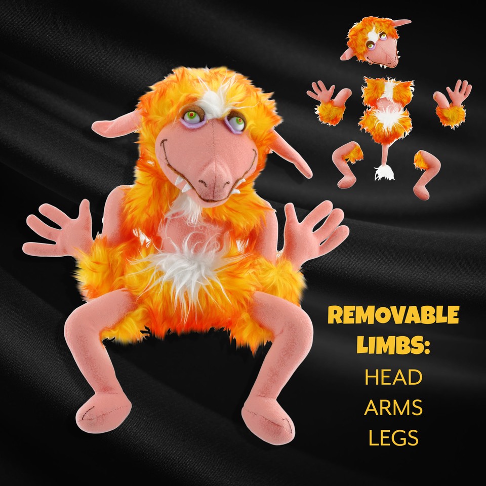 Labyrinth Movie Firey Plush by Toy Vault, Jim Henson Productions ...